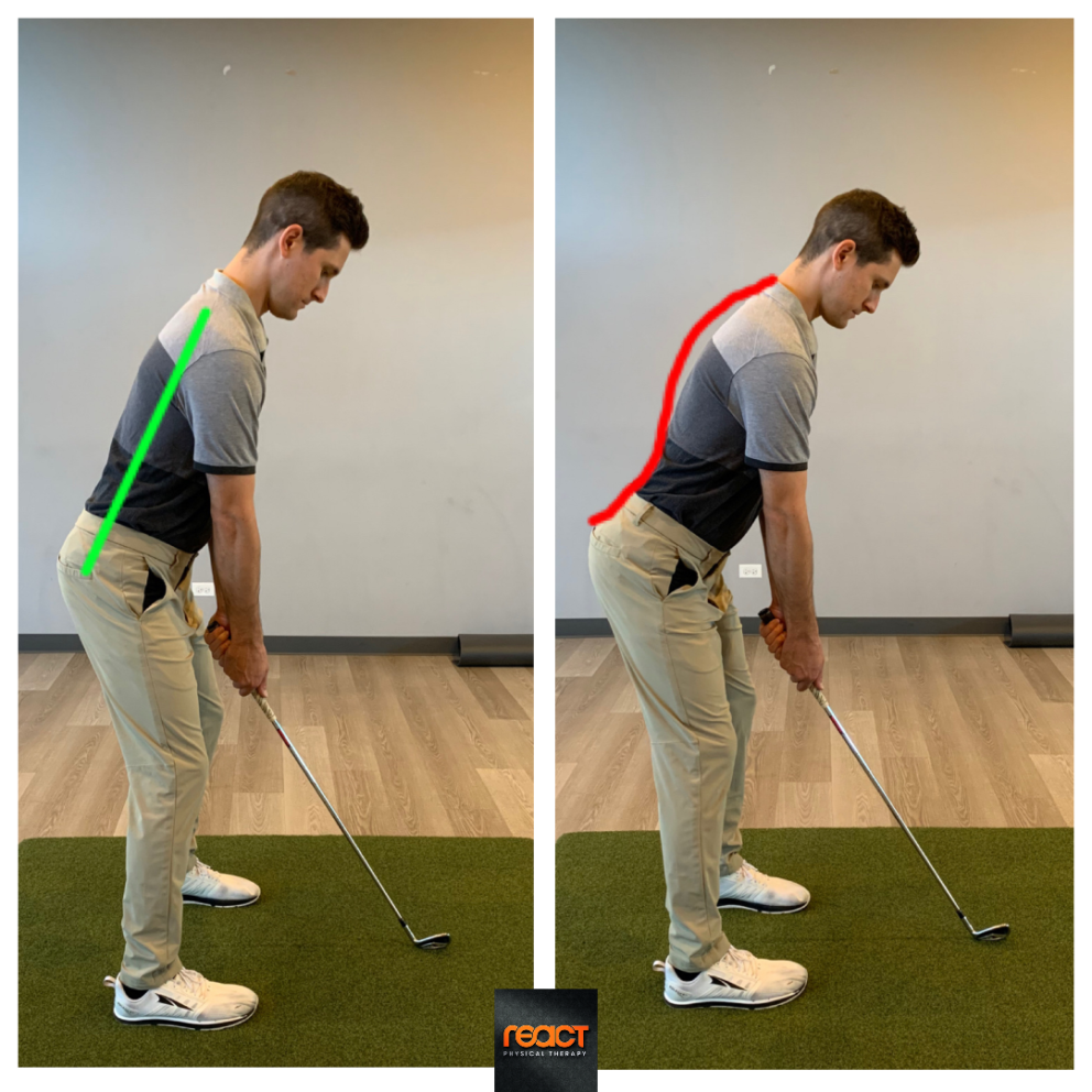 Golf Stance Alignment: Two Common Golf Swing Faults - React Physical ...